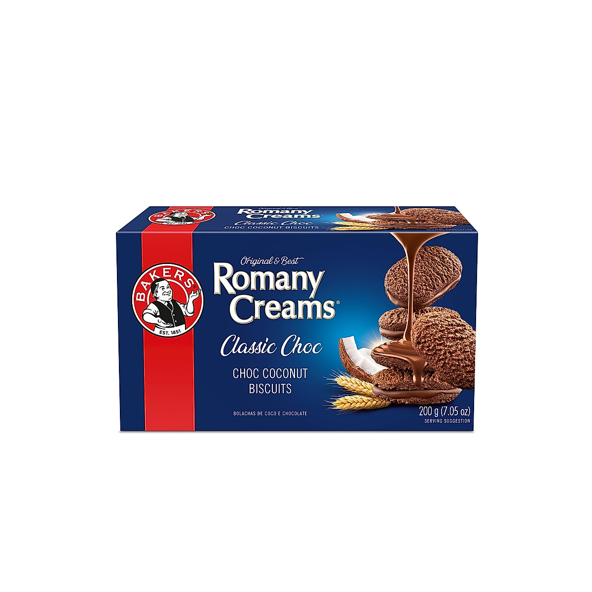 Bakers Romany Creams - Classic Chocolate (200g) - Pack of 2
