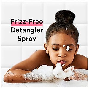 Suave Kids Detangler Spray For Tear-Free Styling, Berry Awesome Dermatologist-Tested Hair Detangler Formula 10 oz, Pack of 6