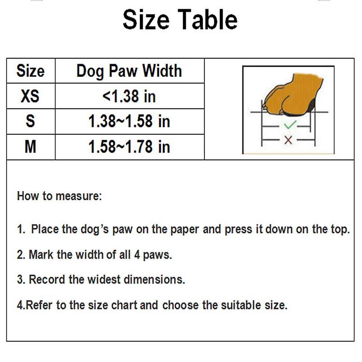 AblePet Dog Boots Waterproof Shoes Breathable Socks, with Anti-Slip Sole and Adjustable Magic Tape All Weather Protect Paws Only Fit for Small Dog(4Pcs)(Red, S)