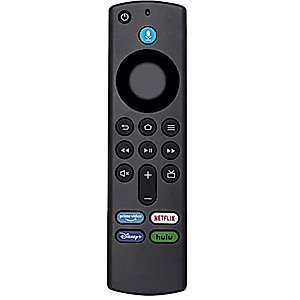 Voice Remote (3rd Gen) Replacement for Alexa Voice Remote, Compatible with Fire TV Stick 4K, Fire TV Stick (2nd & 3rd Gen), Fire TV Cube (1st and Later), Fire TV (3rd Gen), Fire TV Stick Lite