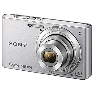 SONY Cyber-shot W610 (14.10MCCD/x4 Optical zoom) Silver DSC-W610/S - International Version (No Warranty)