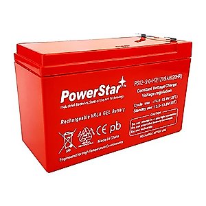 PowerStar PS12-9.0-HT 12V 9AH Rechargeable Sealed Lead Acid Battery Battery Replaces EXP1270