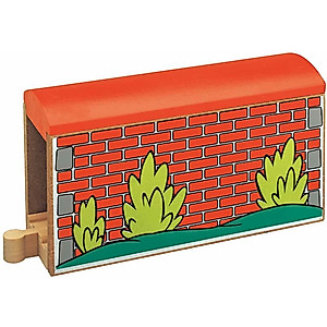 Maxim Enterprise, inc. Big Toy Train Tunnel, Colorful Tunnel for Train Compatible with Thomas & Friends, Brio, and All Major Brand Wooden Train Sets