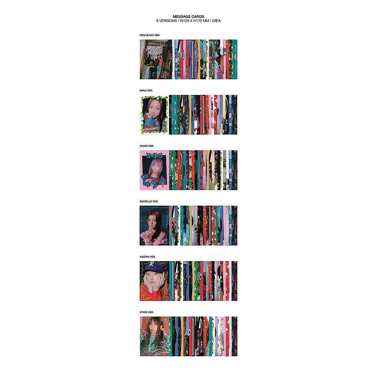 NewJeans - OMG [Message Card ver.] 1st Single Album+Store Gift (NEWJEANS ver.)