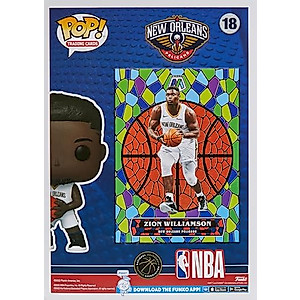 Funko Pop! Trading Cards: NBA - Zion Williamson, New Orleans Pelicans (Mosaic)