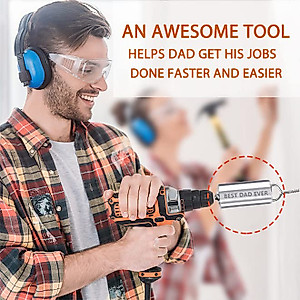 Dad Christmas Gifts from Daughter Son Unique for Dad, Best Dad Ever - Universal Socket Tools for Dad, Father Men Gifts for Dad Gifts for Christmas, Dad Birthday Gift from Kids, Super Socket (7-19mm)