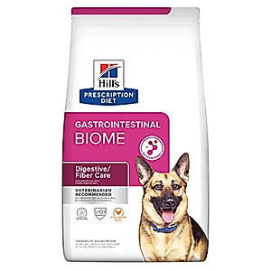 Hill's Prescription Diet Gastrointestinal Biome Dry Dog Food, Veterinary Diet, 27.5 lb. Bag