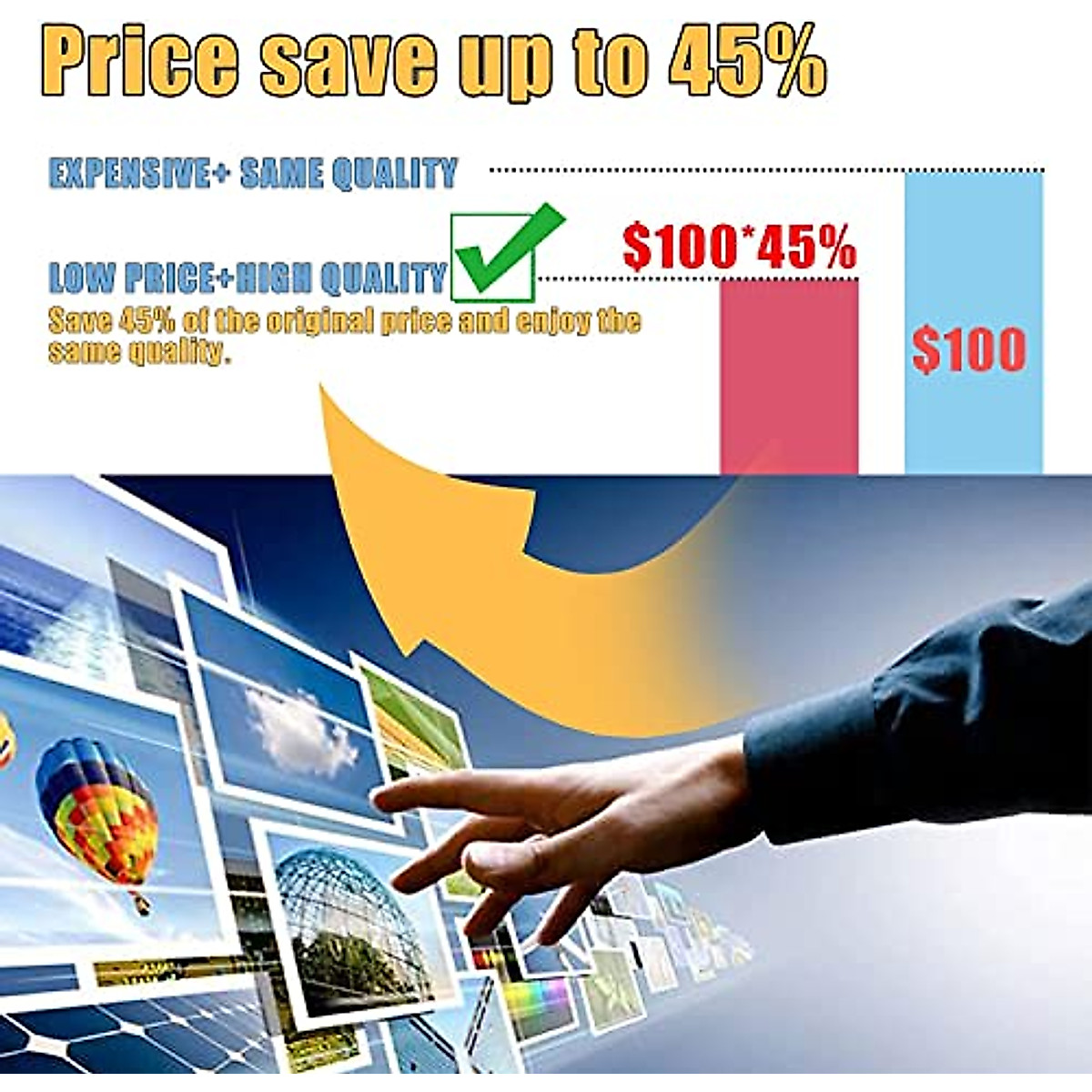 MaxColor TN223BK,TN223C,TN223M,TN223Y 5PK(2BK+1C+1M+1Y) Compatible TN223 Toner Cartridge Replacement for Brother HL-3210CW 3230CDW 3270CDW 3230CDN 3290CDW DCP-L3510CDW L3550CDW Printer