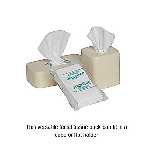 GEORGIA-PACIFIC Angel Soft Professional Series Premium Facial Tissue by GP PRO (Georgia-Pacific), PolyFlex Case, 47580, 96 Sheets Per Pack, 54 Packs Per Case, White, Sheet (Wxl) 8.300" x 7.800