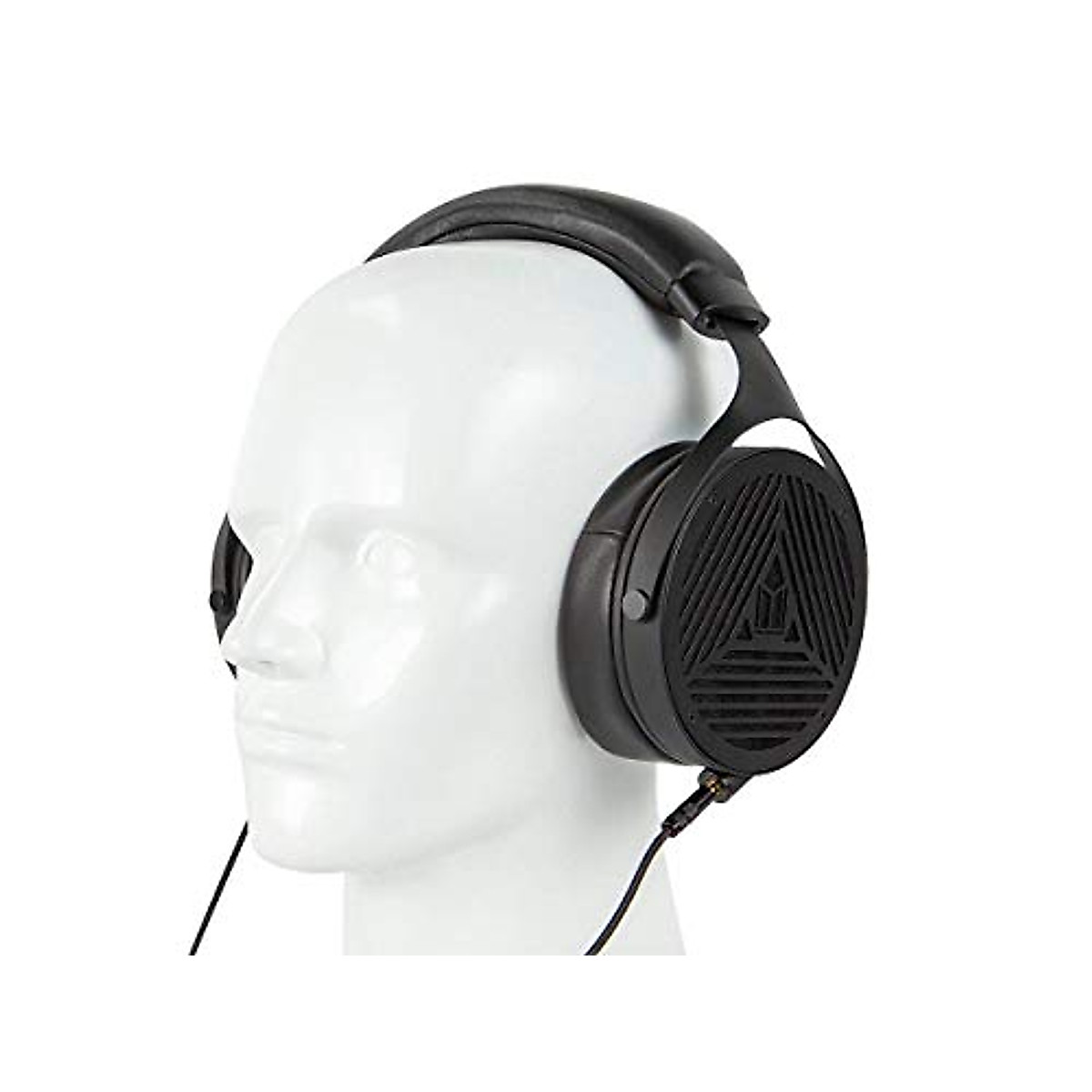Monolith M1070 Over Ear Open Back Planar Headphones, Lightweight, Padded Headband, Plush and Removable Earpads, 106mm Planar Driver, Black