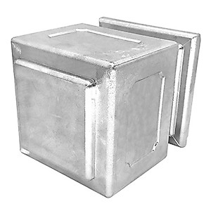 EKSED Fence Post Cap, Acorn Top Fence Finials, Aluminum Railing Cover for Villa Stair, Mailbox, Deck, Dock, Piling Caps, 4Pcs