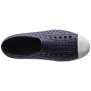 Native Shoes, Jefferson, Lightweight Sneaker for Adults, Regatta Blue/Shell White, 7 M US Women/5 M US Men