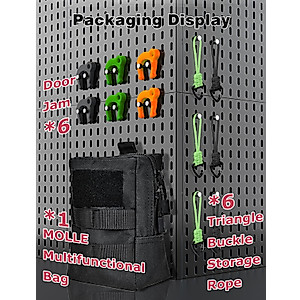 Door Jam, First Responder Door Stop Upgrade Door Jam for Law Enforcement, Emergency Medical Services, Molle/PALS