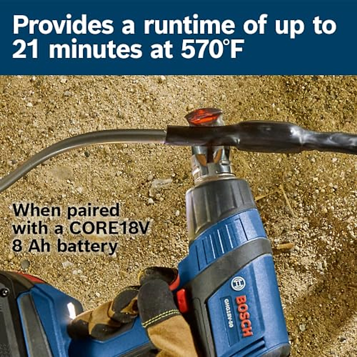 BOSCH GHG18V-50N 18V Heat Gun (Bare Tool)