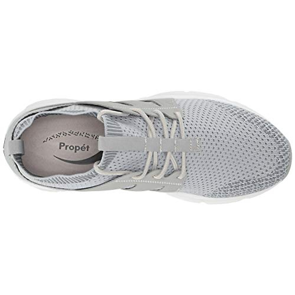 Propet Women's Stability Strider Shoe, Grey, 5 Wide Wide US