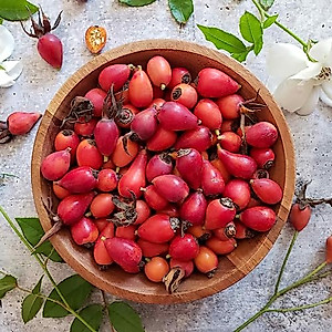 CHUXAY GARDEN Rose Hip Seed 40 Seeds Rose Hep Plant Edible Fruit Non-GMO Heirloom Native Wildflower Wonderful Choice for Garden Easy Cultivating Ground Cover Low-Maintenance