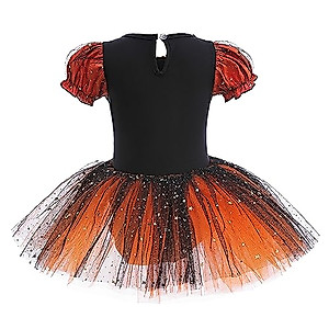 Girls Dress Halloween Party Pumpkin Halter Dress Pumpkin Tutu Party Bowknot Dresses Toddler Halloween Tulle Dress Orange