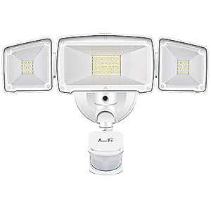 AmeriTop Motion Sensor Lights Outdoor, 2-in-1 Ultra Bright 3500LM 35W LED Security Flood Lights with Motion Sensor Mode & Dusk to Dawn Sensor Mode/ETL Certified, IP65 Waterproof
