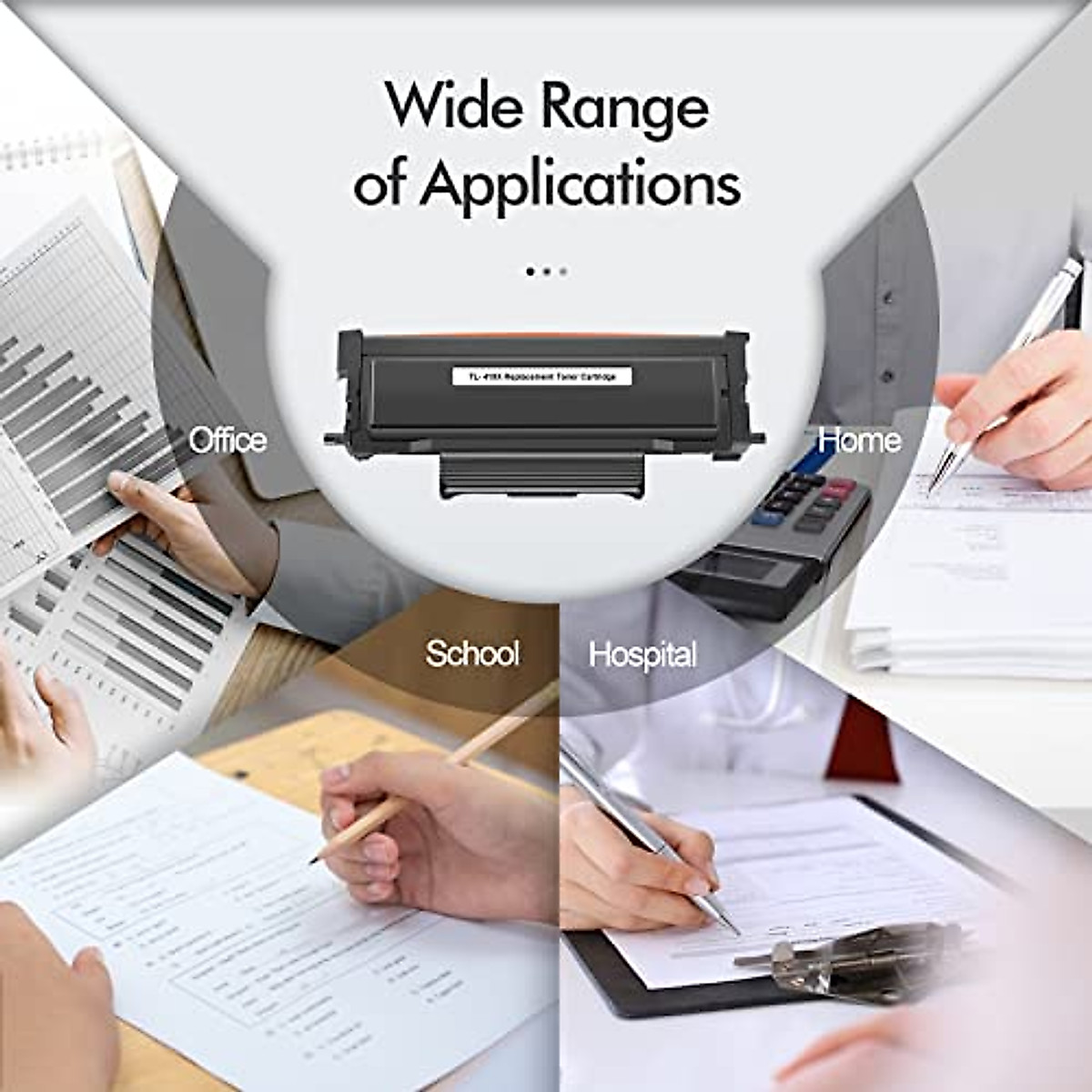 CYMBAINK 3 Pack Replacement for Pantum TL-410X TL-410 TL-410H Toner Cartridge Black Compatible with P3012DW P3302DN P3302DW M6802FDW M7102DW M7102DN M7202FDW P3010DW P3300DN M6800FDW M7100DW