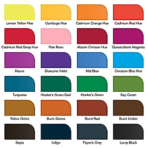 Winsor & Newton Promarker Watercolor, 24 count (Pack of 1), Basic Tones