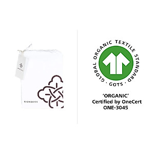 BIOWEAVES 100% Organic Cotton King Pillow Cases 300 Thread Count Soft Sateen Weave GOTS Certified – King Size, Set of 2, White