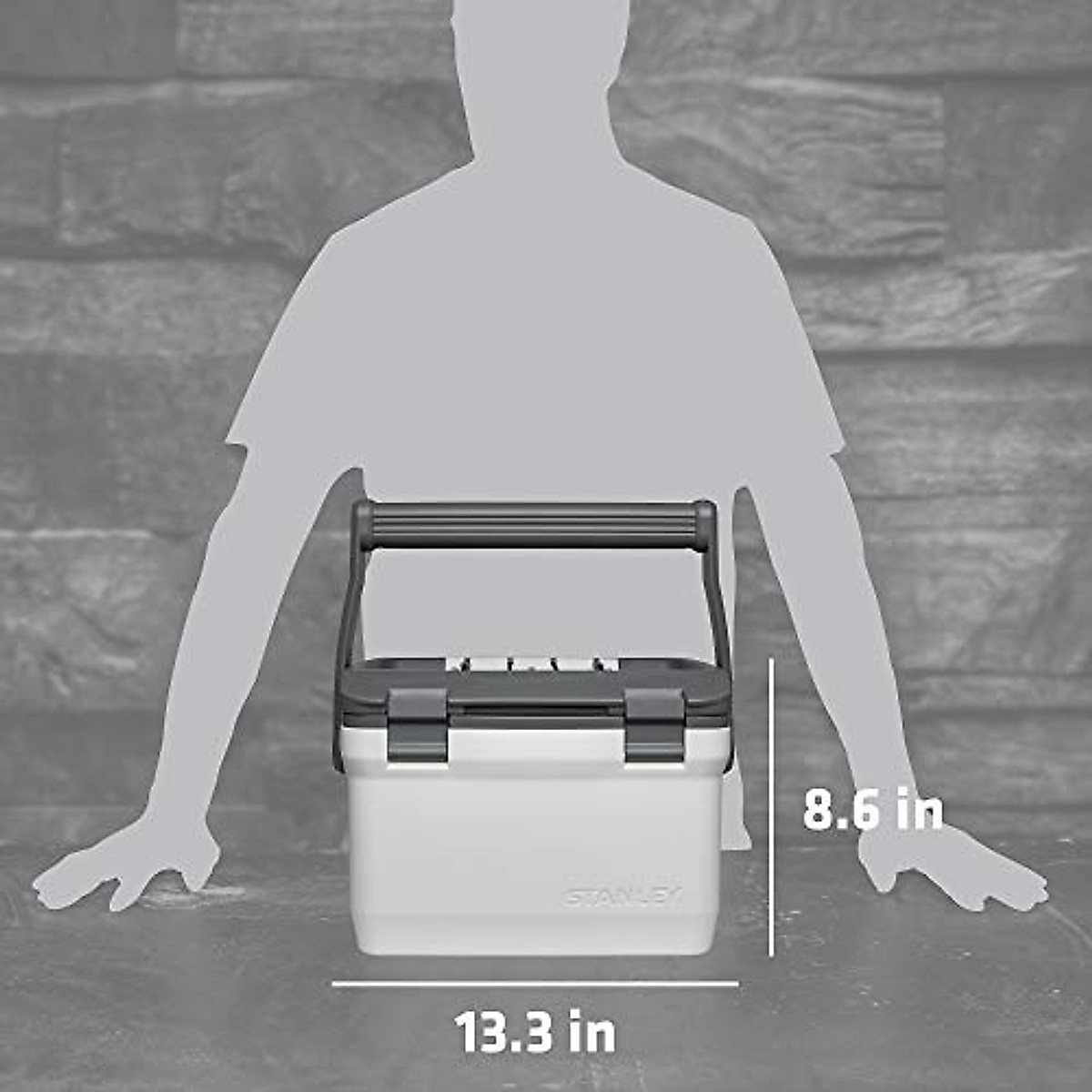 Stanley 10-01622-059 The Easy-Carry Outdoor Cooler Polar 7QT / 6.6L