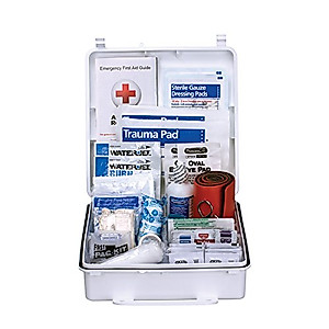 First Aid Only 90566 Bulk ANSI B 50-Person Emergency First Aid Kit for Office, Home, and Worksites, 199 Pieces