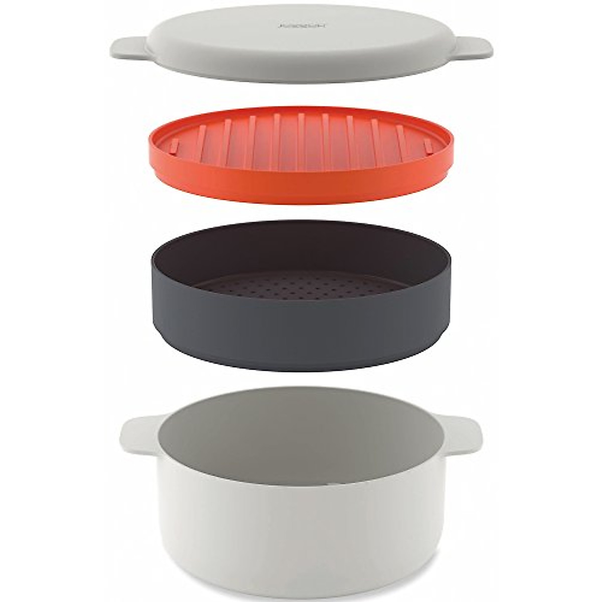 Joseph Joseph 45001 M-Cuisine 4 Piece Stackable Microwave Cooking Set