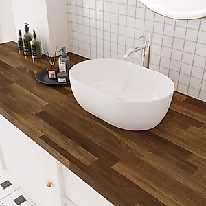 STICKEEP Butcher Block Contact Paper Peel and Stick Countertops Waterproof Wood Shiplap Peel and Stick Wallpaper Self Adhesive Wood Countertop Contact Paper for Cabinets Table Desk 17.71 x 118 in