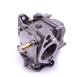 Boat Motor 853720T15 853720T21 8M0109535 Carburetor Assembly for Mercury Marine Mercruiser Quicksilver / 5040597 for Evinrude Johnson OMC BRP Outboard Engine 15HP 4-Stroke, Remote Model