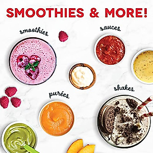 Dash 16 oz Personal USB Bottle Blender with Travel Lid and Charging Cord, Single-Serve Smoothie and Juice Maker, Rose