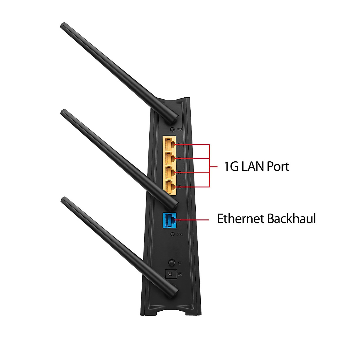ASUS Dual Band WiFi Repeater & Range Extender (RP-AC1900) - Coverage Up to 3000 sq.ft, Wireless Signal Booster for Home, AiMesh Node, Easy Setup (Renewed)