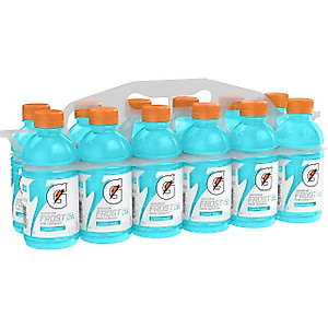 Gatorade Thirst Quencher Glacier Freeze, 12 Fl Oz (Pack of 24)