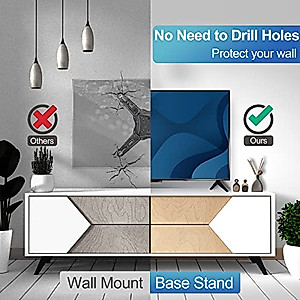 Base Stand for Onn Smart Tv - for 24" 40" 48" 50" 55" 58" 60" 65" TV RC-ALIR RC439 100012585 100005396 100024699 100021261 with Screws