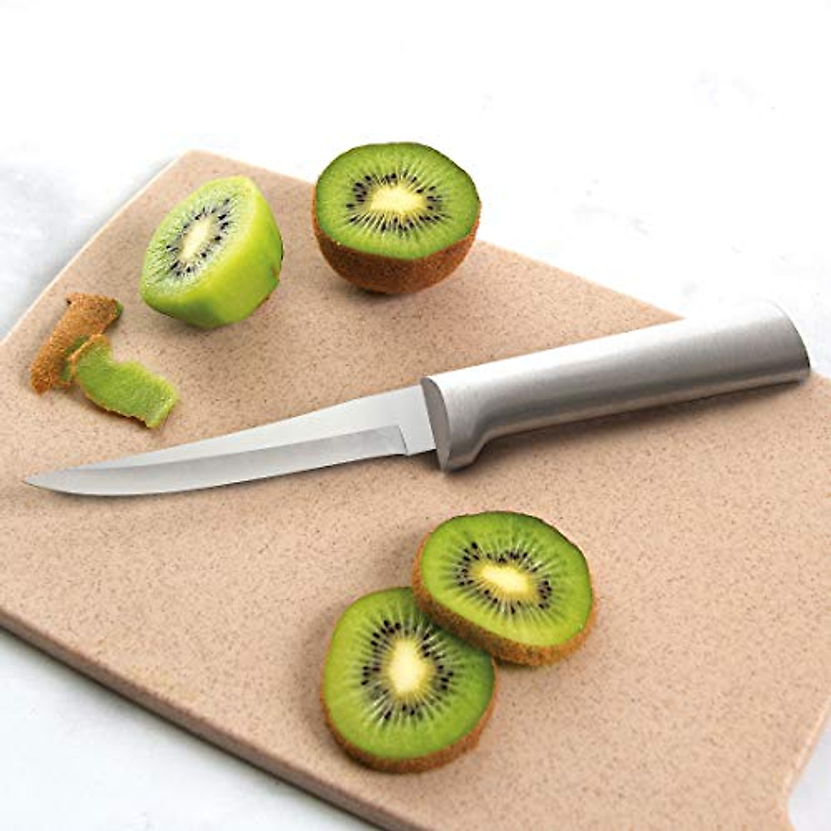 Rada Cutlery Two Piece Knife Stainless Steel Cook’s Choice Gift Set with Aluminum, 8 Inches, Silver Handle