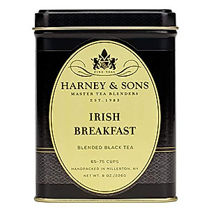 Harney & Sons Irish Breakfast Tea, Loose Tea in 8 oz tin