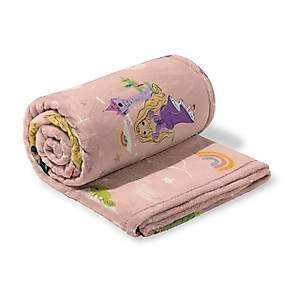 Northwest Disney Princess Silk Touch Throw Blanket, 50" x 60", Dream Girls