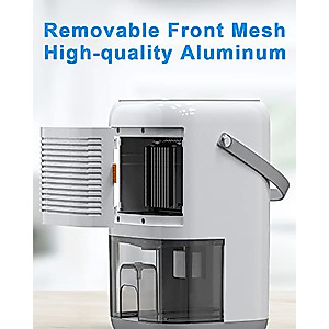 Small Dehumidifiers for Home, AIERVEN 49 OZ Quiet Dehumidifier with Auto Shut Off, Portable Dehumidifiers for Bedroom, Bathroom Closet, RV, 2600 Cubic Feet (280 sq ft)