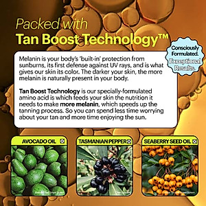 TROPIC LABS Island Time Bundle | Travel Size | 3-Step Tan Boosting System | Tan Accelerator Lotion, Mineral Zinc Oxide Tanning Sunscreen and Soothing Aftersun | TSA Friendly