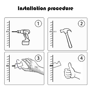 LoengMax Wood Wall Hooks,4 Pack Coat Hooks Wall Mounted, Modern Hat Hooks for Wall, Wall Hanger for Hanging Coat Towel Hat Bag Robe Jacket Clothes (Walnut Wood)