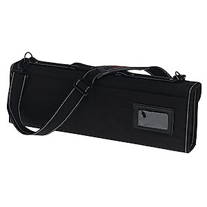 Global G-667/16, 16 Pocket Handle, Black Knife Case