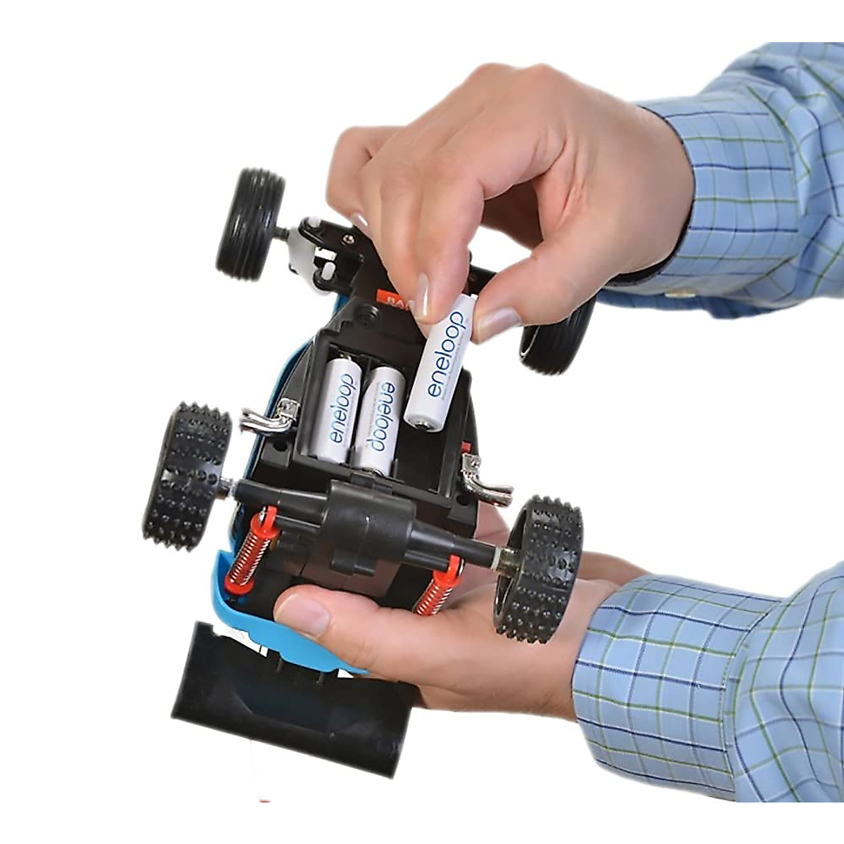 Panasonic K-KJ17MZ104A eneloop Power Pack; 10AA, 4AAA, and Advanced Individual Battery Charger