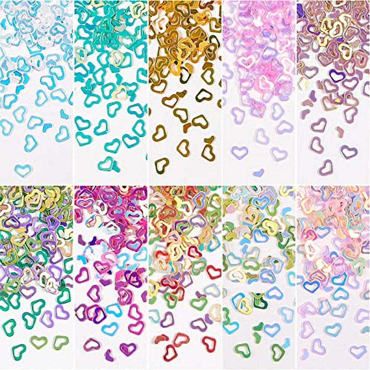 ✪ Glitter Sequins Party Decoration Resin Jewelry Making Supplies DIY Slime Crafts