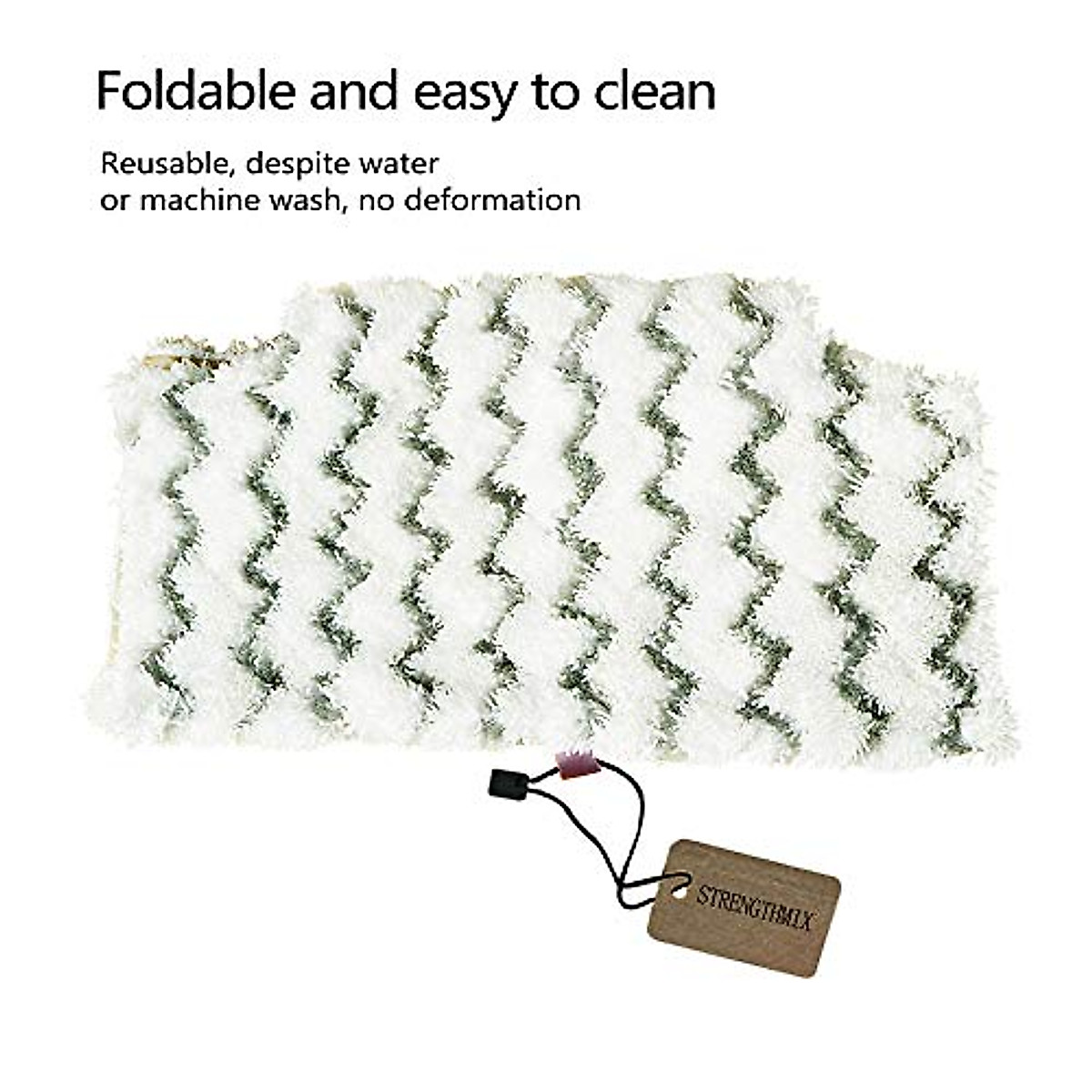 2-Pack Replacement Steaming Mop Pads for Shark Lift-Away Pro Steam Pocket Mop & Genius Steam Pocket Mop Series|Compare to Shark Part XTP184