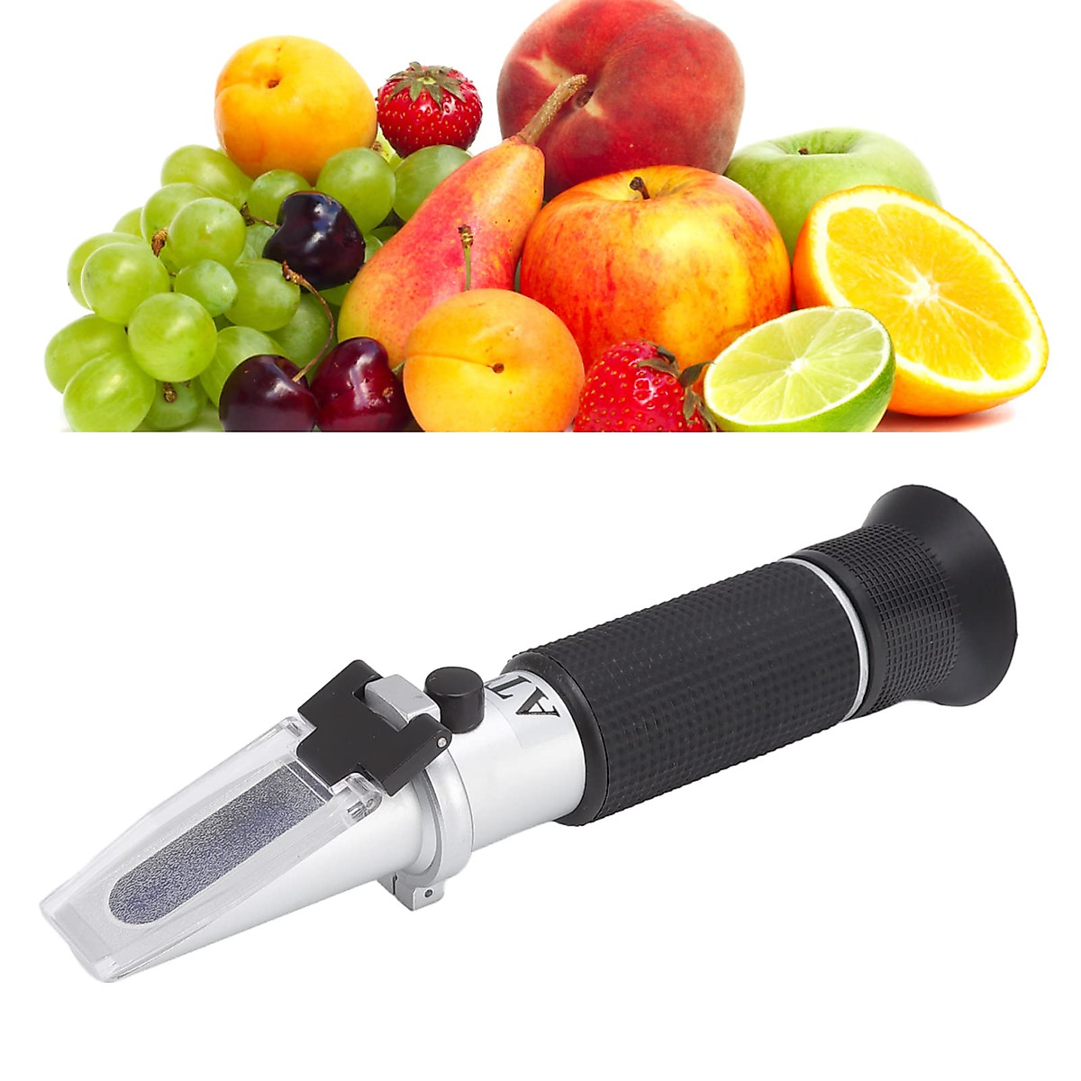 Three In One 0 140 Juice Refractometer Brix Refractometer Handheld Brix Meter Wine Juice Sugar Content Detector For Homebrew Kit Home Gardening Kitchen
