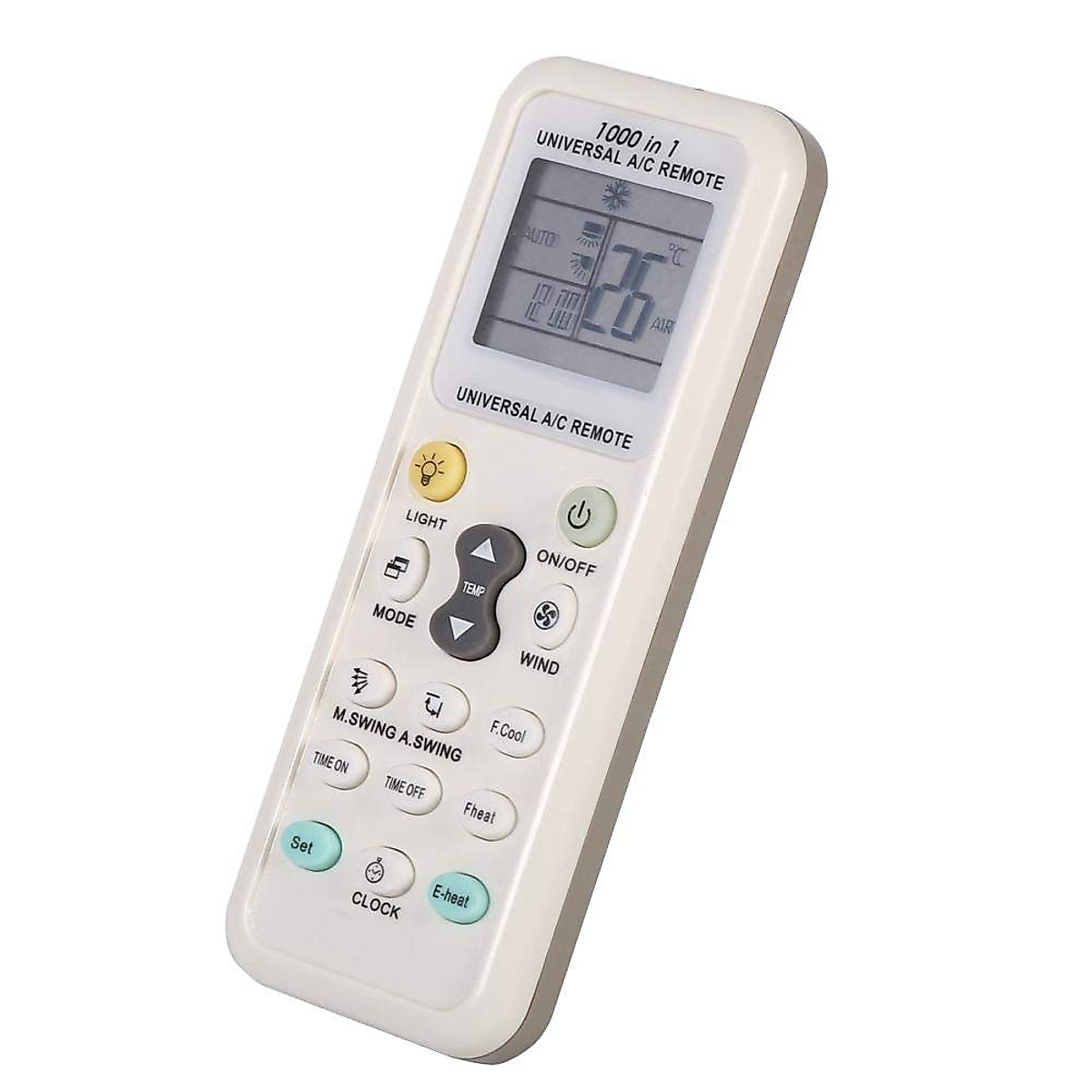 Air Conditioner Remote Control, Portable Universal Intelligent Air Conditioner Remote Control Replacement Controller for Most Air Conditioners