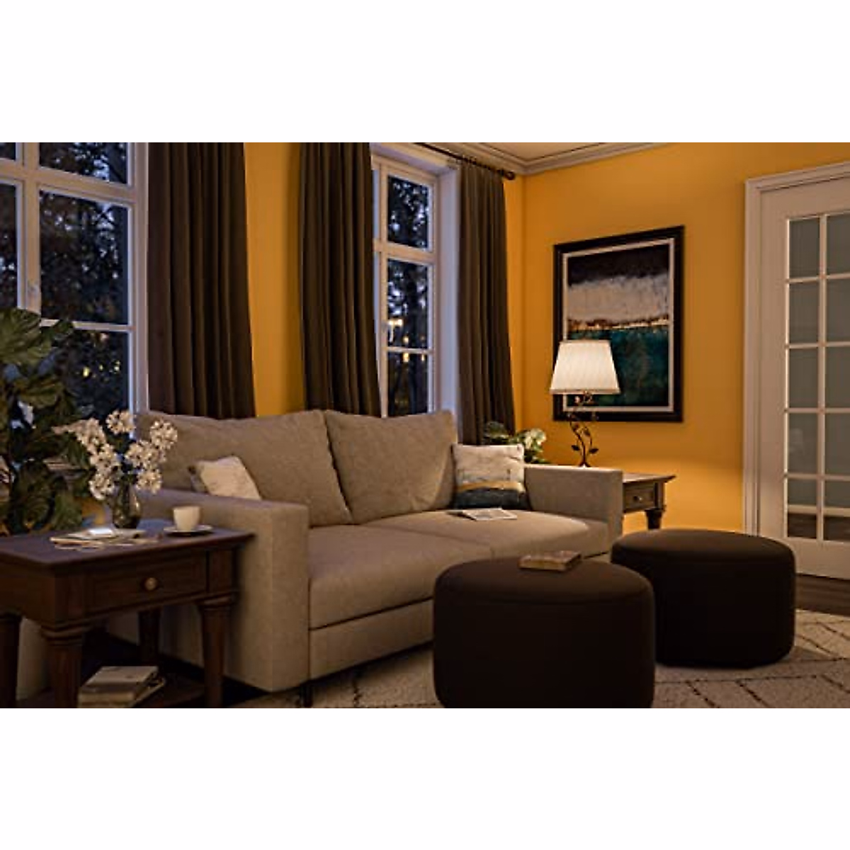 Kenroy Home 32239ORB Ashlen Table Lamp with Oil Rubbed Bronze Finish, Rustic Style, 31" Height, 15" Width, 15" Depth