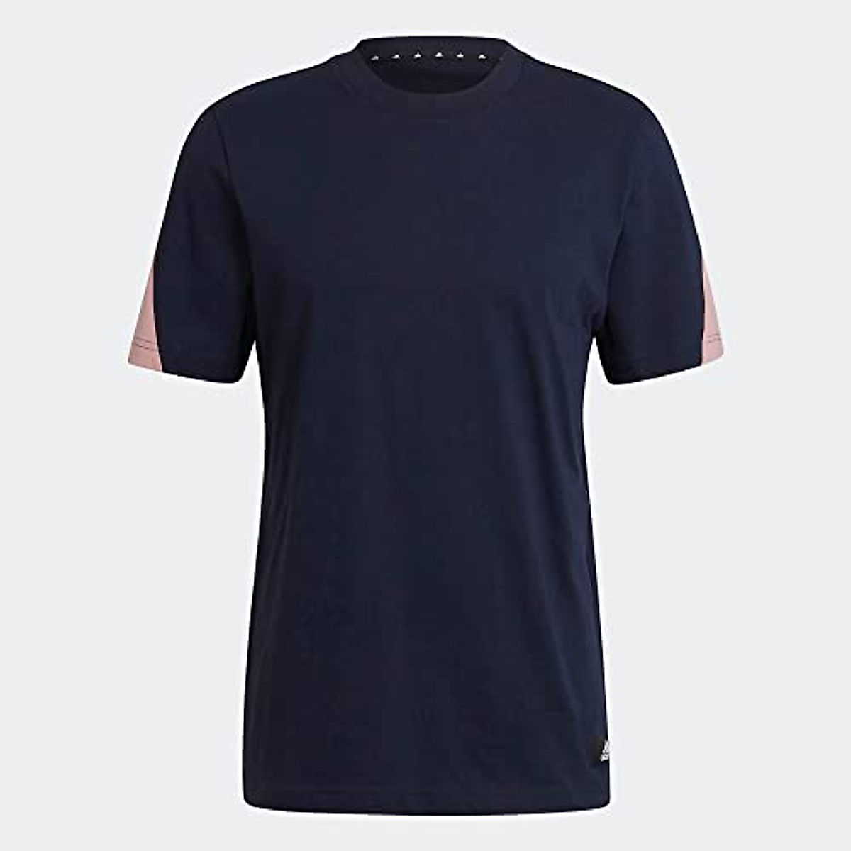 adidas Men's Future Icon Single Jersey Tee, Legend Ink/Wonder Mauve, Large