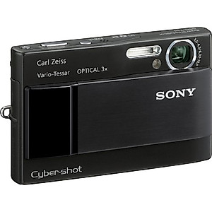 Sony Cybershot DSC-T10 7.2MP Digital Camera with 3x Optical Steady Shot Zoom (Black)
