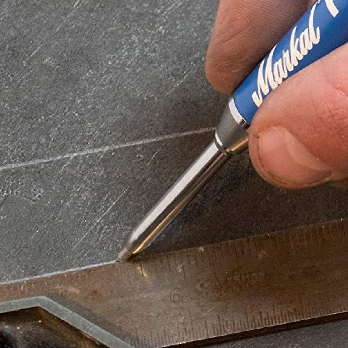 Markal - 96273 -Break Resistant Refills for Markal Pro Holder #96270, 2.8mm Diameter x 125mm Long, Graphite Color - 6 Pack